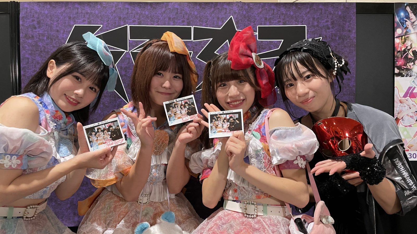 サイン入りチェキプレゼントキャンペーン！【メノニューイヤー&森下舞桜（仮面女子）】｜entax（エンタックス）